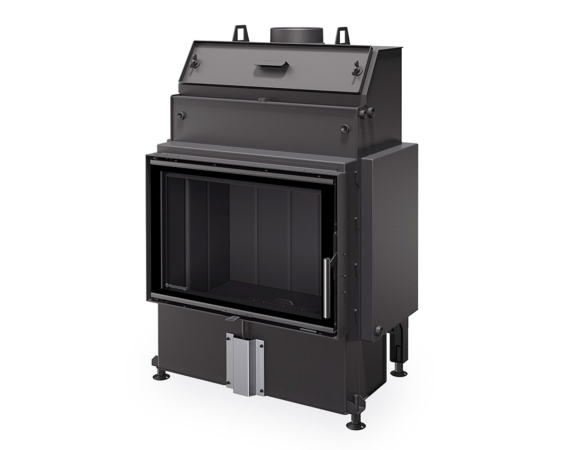 Chimenea de leña calefactora HEAT 70.50 H20 (Frontal)-HW4Z06
